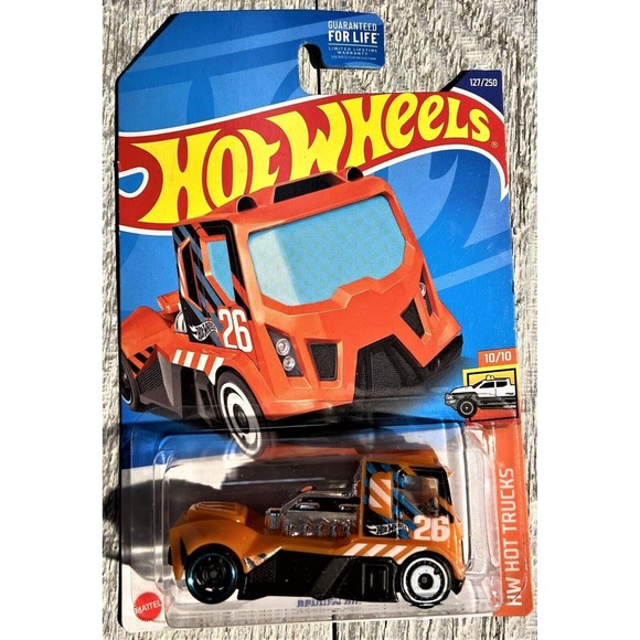 Hot Wheels | Toys | 222 Hot Wheels 27 Rennen Rig Orange | Poshmark